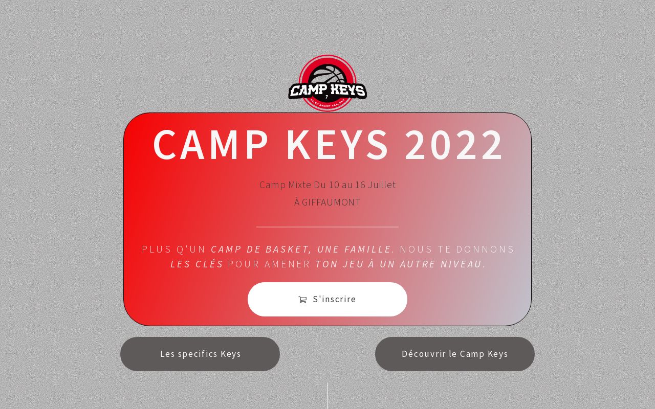 Camp Keys 2022